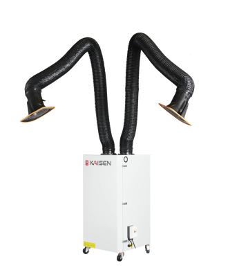 China 2000m3/H 2.2kW Two Suction Arm Industrial Fume Extractor for sale