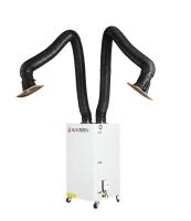 China Welding Mobile Fume Extractor Smoke Filter Dust Collector KSJ-2.2S for sale