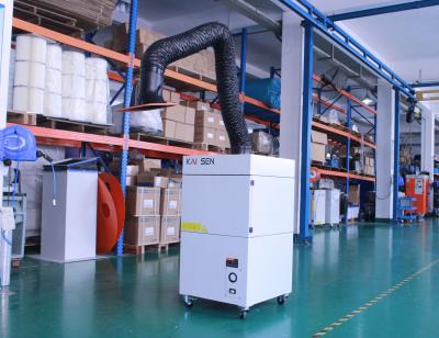 China Carbon Steel 1000m3/H Mobile Welding Fume Eliminator for sale