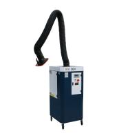 China 3m Suction Arm PP Hood 1500m3/H Mobile Fume Extractor for sale