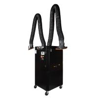 China Auto Cleaning Welding Mobile Fume Extractor For Two Welding Stations for sale