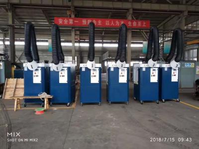 China 4m Suction Arm 2800M3/H 3kw Mobile Fume Extractor Flame Proof for sale