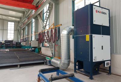 China Flame Cutting Central Dust Collector 18.5Kw 18500M3/H for sale