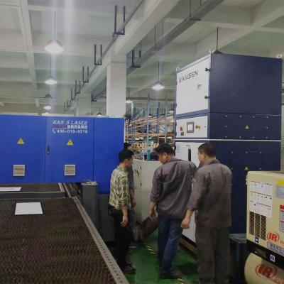China 6800m3/H Laser Cutting Welding Fume Extractor Dust Removal for sale