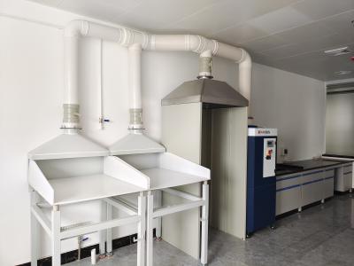 China PTFE Filter Double Pipes	Mobile Fume Extractor 360 Degree Rotation for sale