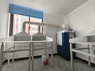 China Double Tubes Inlet Lab Dust Remover Machine 2800m3/H 0.3um Filtration for sale