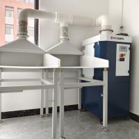 China 3Kw 2800m3/H Lab Mobile Fume Extractor With Suction Arm for sale