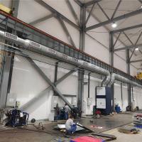China 5500m3/H Central Dust Collector Polyester Fume Filtration System Self Diagnostic for sale