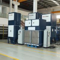 China Large Air Volume Central Front Aspiration Grinding Dust Collector With Siemens Motor And PLC for sale