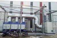 China Speed Adjustable Industrial Dust Collector , Precise Filter Dust Collector Control System for sale