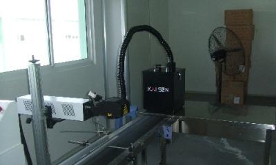 China Laser Marking HEPA Filter Dust Collector With One / Two Arms 220V 50Hz for sale