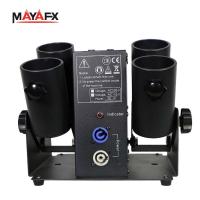 China Electric Confetti Launcher DMX512 Control 6-8m Height Quad-Shot for Weddings Events for sale