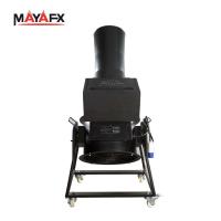 China 1000W Electric Fan Color Paper Machine 8-12m Height Adjustable Spray Angle for Atmospheric Effects for sale