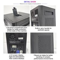China Sparkler Flash Fountain Waterfall Confetti Machine DMX512 Control 2-5m Spray Height Eco-Friendly Metal Powder Stage Performances for sale