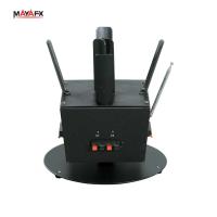China Rotating Fireworks Console 6 Cold Firework Capacity 360 Degree Rotation Wireless Remote Control Professional Pyrotechnics for sale