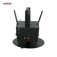 China Rotating Fireworks Console 6 Cold Firework Capacity 360 Degree Rotation Wireless Remote Control Professional Pyrotechnics for sale
