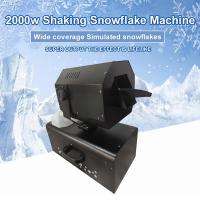 China 2000W Moving Head Snow Machine 90 Degree Angle 5L Tank for DJ Events for sale