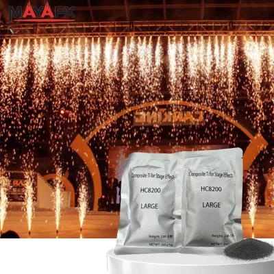 China MAYAFX 200g High-Purity Titanium Powder for Cold Spark Machines Stage Effects Non-Toxic for sale