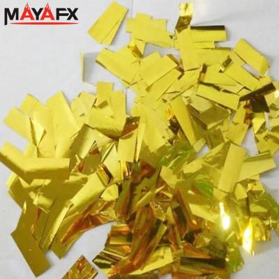 China Flame Retardant Confetti Paper with Shimmering Sequins for Confetti Machine Use 80g for sale