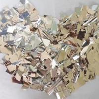 China Flame Retardant Confetti Paper with Shimmering Sequins for Confetti Machine Use 80g for sale