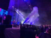 China 100W Power LED CO2 Jet with DMX512 Control 8-10 Meter Fog Spray for Events for sale
