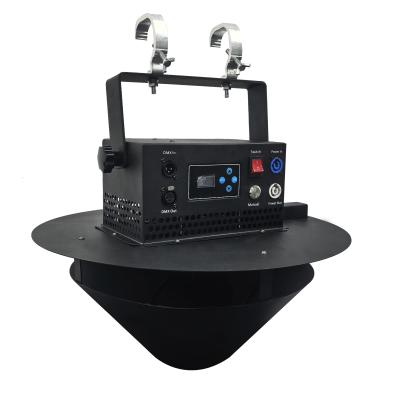 China 1200W Swirl Confetti Blaster Machine Adjustable Airflow Ceiling Mountable for Weddings Events for sale
