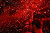 China 800W DMX512 Confetti Blower 8m High Projection Stage Paper Effect Machine for sale