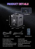 China IP65 Waterproof 1000W Cold Spark Machine DMX512 Outdoor Stage Fountain for Wedding Party Event 3-6M Height for sale