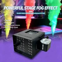 China Wholesale Waterproof 3500w with LED Upwards Fog Smoke Machine for DJ Show Stage Event Smoke Fog Machine for sale