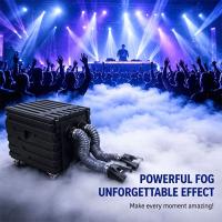 China Wholesale 6000W Dry Ice Fog Machine DMX 512 Remote Control Low Smoke 110V/220V British Plug for Wedding Party Club for sale