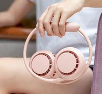 China Rechargeable Home Mini Application Outdoor Cooling Hanging USB Portable Neck Fan for sale