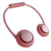 China Rechargeable Home Mini Application Outdoor Cooling Hanging USB Portable Neck Fan for sale