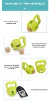 China TPR Pet Toys Interactive Training Toys Leaky Food Toy Comfort Dog Chew Ball for sale