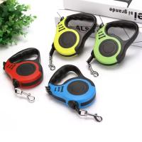 China Customizable Plastic Reflective Pet Retractable Leash For Dog Vest Leash for sale
