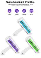 China Reusable Pet Grooming Brush Couch Comb Self Cleaning Dog Hair Lint Roller Custom Logo for sale