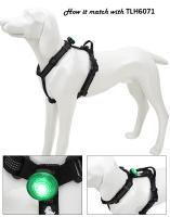 China Waterproof Pet Tag Safety Flashing Glow Light LED Blinking Dog Collar Light for sale