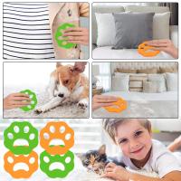 China 4 Pack Pet Cleaning Tools Reusable Laundry Pet Hair Catcher Dog Hair Lint Catcher for sale