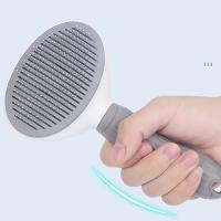 China Multi Color Cat Pet Cleaning Tools Self Cleaning Dog Hair Brush Pet Grooming Brush for sale
