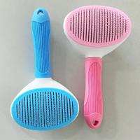 China Multi Color Cat Pet Cleaning Tools Self Cleaning Dog Hair Brush Pet Grooming Brush for sale