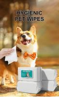 China OEM ODM Soft Pet Wet Wipes For Cleaning Dogs Paw Face Eye for sale