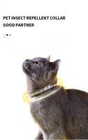 China Silicone Solid Pet Collars Pet Treatment Anti Flea And Tick Collar For Dogs And Cats for sale