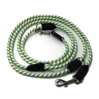 China Heavy Duty Nylon Pet Leash Hands Free Reflective Rope Dog Leash With Adjustable Waist Belt for sale