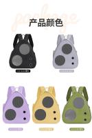 China Luxury Pet Carrier Bag Travel Airline Approved Dog Cat Travel Backpack With Window for sale