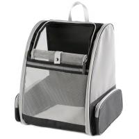 China Large Capacity Portable Cat Backpack Breathable Pet Folding Cat Backpack Bag for sale