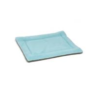 China Colorful Cute Pet Beds Washable Dog Crate Mats Sleeping Mattress With Anti Slip Bottom for sale