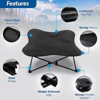 China Waterproof Dog Hammock Bed Outdoor Travel Washable Oxford Foldable Elevated Dog Bed for sale