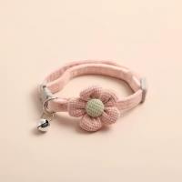 China Adjustable Cute Pet Accessories Cartoon Flower Dog Collar Pet Dog Training Collar for sale