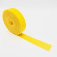 China Double Side Self Locking Nylon Hook Loop Band Colorful Back To Back Cable Tie for sale
