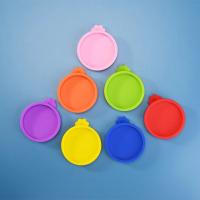 China BPA Free Silicone Dog Food Can Covers Pet Food Can Lid 1 Fit 3 Standard Size Food Cans for sale