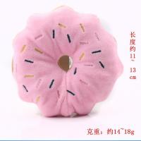 China Interactive Plush Pet Toys Chewing Squeaky Plum Toys Fruit And Vegetable Stuffed Toys for sale